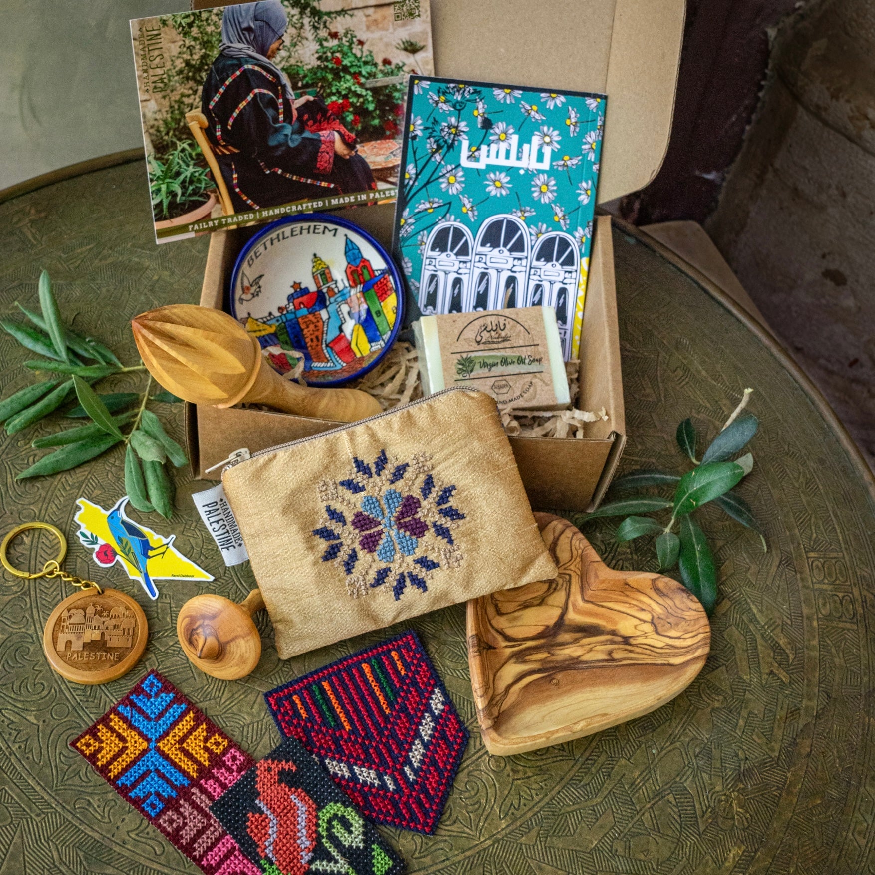 Cultural Gift Bundle from Palestine | Handmade Palestine