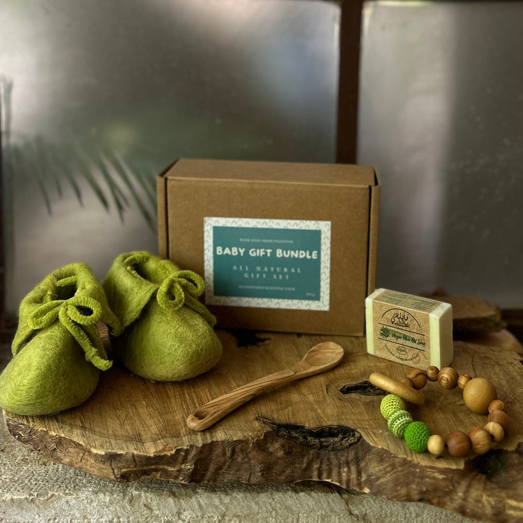 All Natural Baby Shower Gift Box | Handmade Palestine