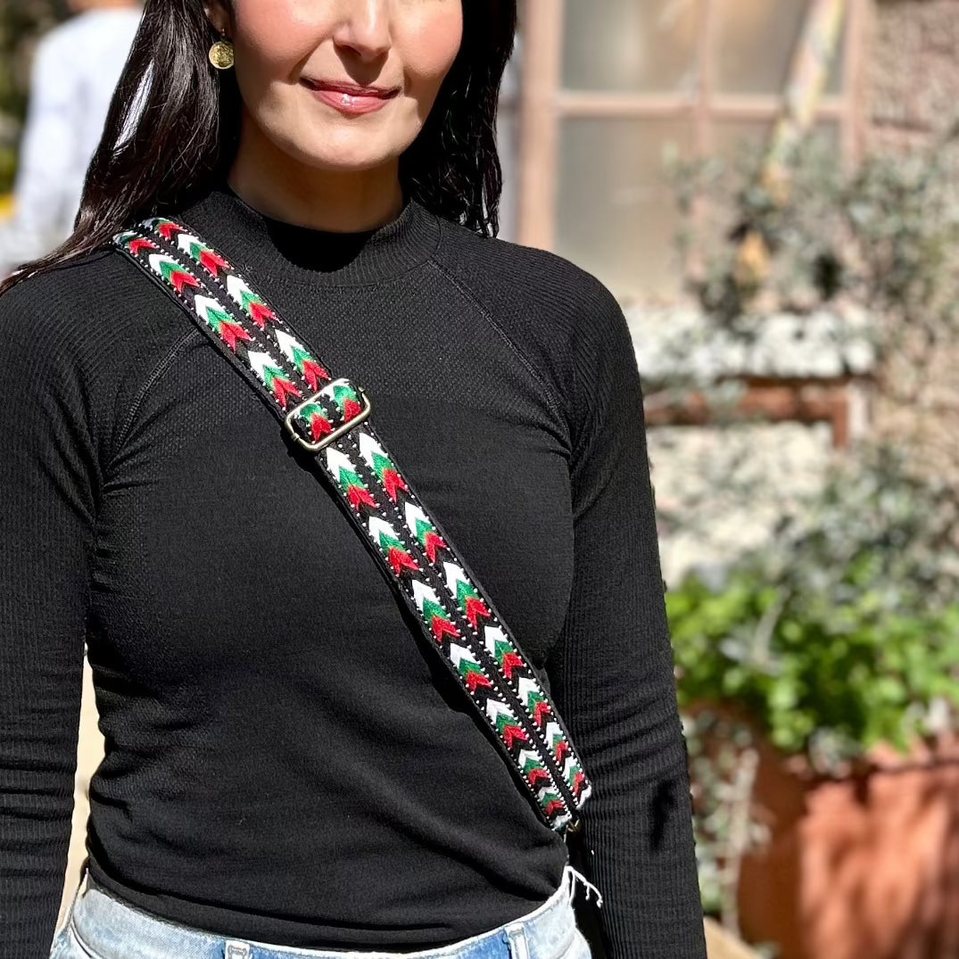 Palestinian Embroidery - Manajel Hand Stitched Bag Strap from Gaza ...